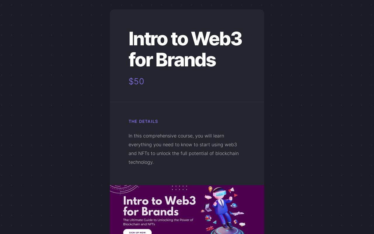 Intro to Web3 for Brands